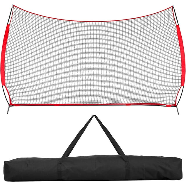 Barricade Backstop Net, Sturdy Sports Netting for Backyard Barrier ...