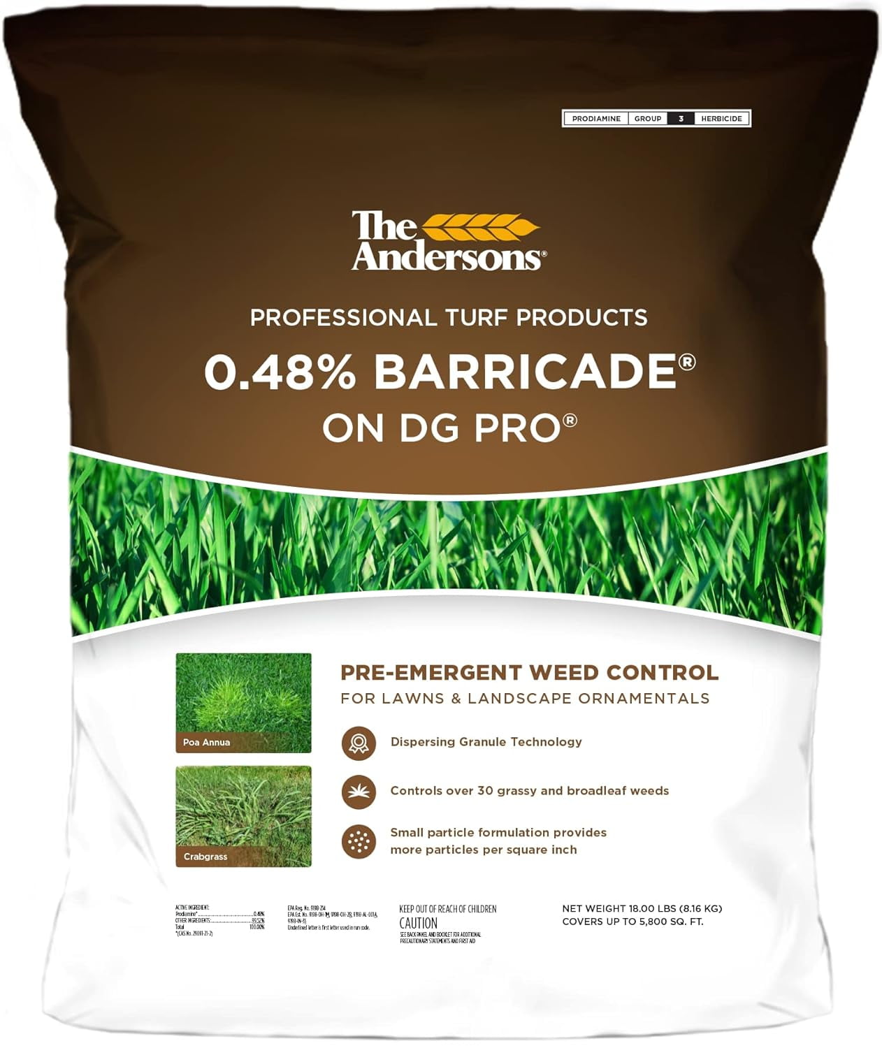 Barricade Professional-Grade Granular Pre-Emergent Weed Control ...
