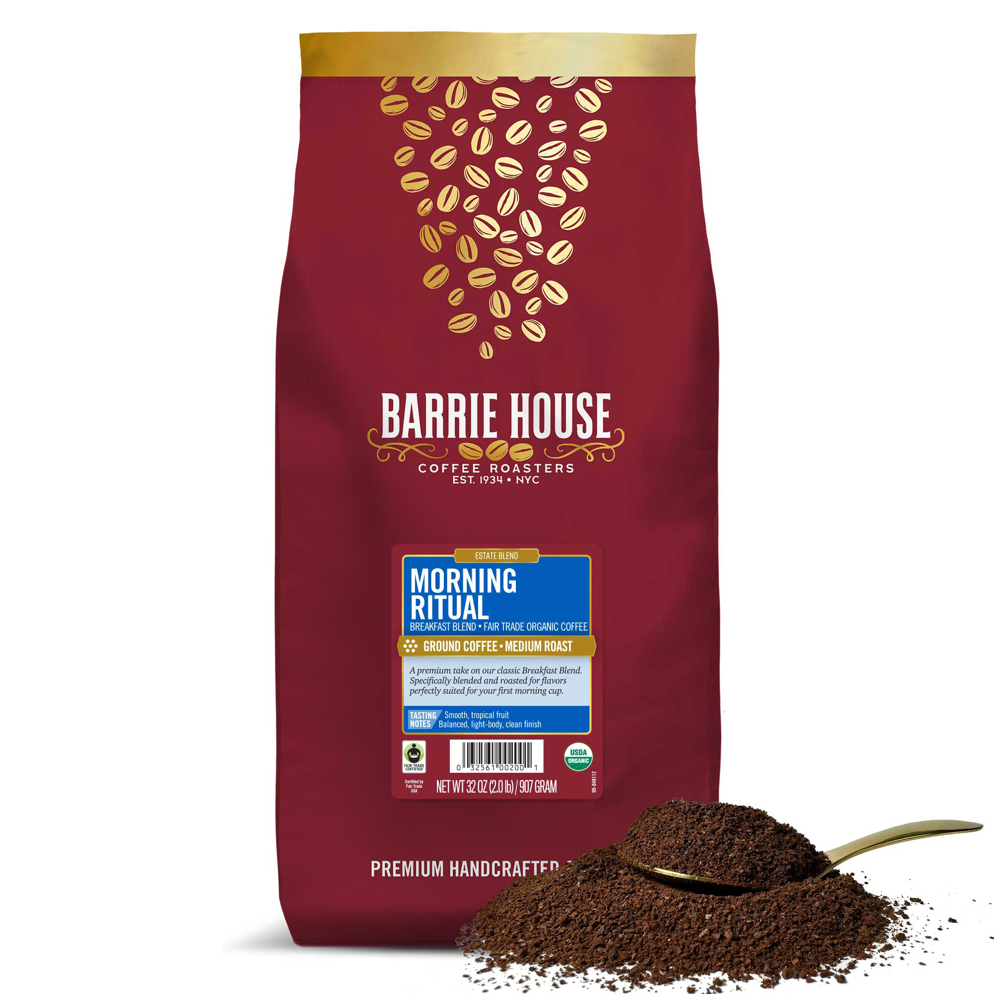 Great Value 100% Arabica Breakfast Blend Medium Roast Ground Coffee ...
