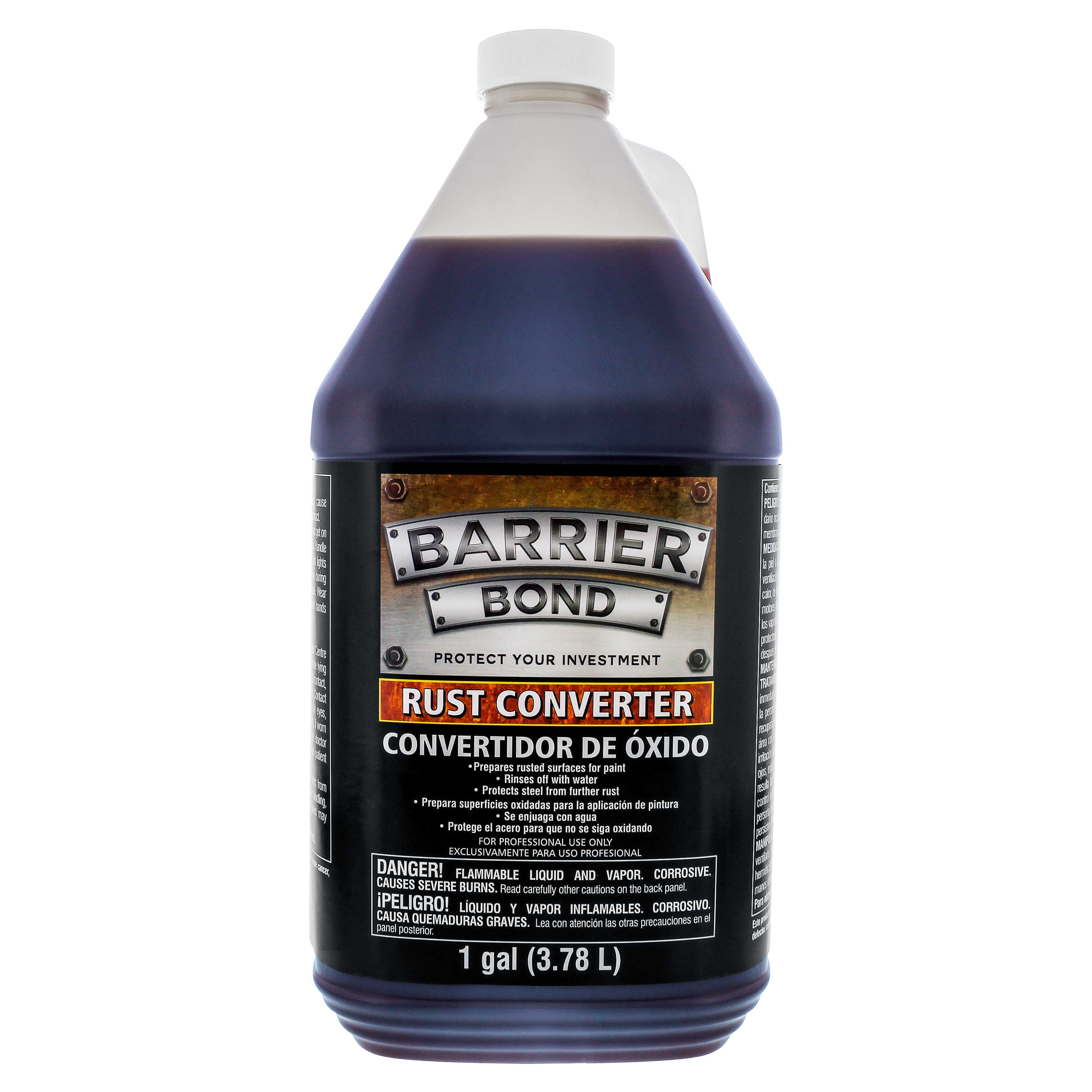 Barrier Bond - Rust Off - Rust-Converter Coating - 1 Gallon Container ...