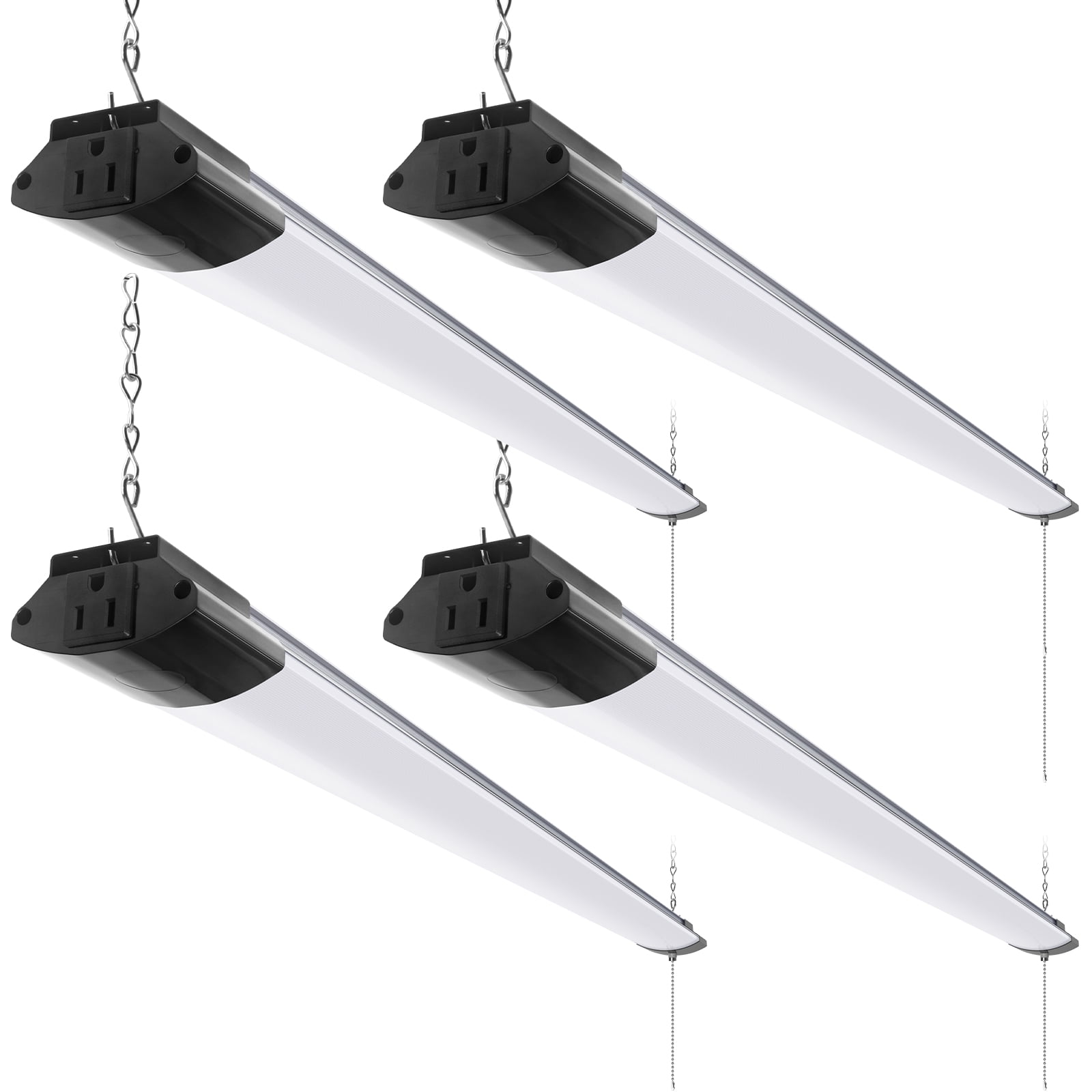 Barrina 4FT LED Shop Light, 84W,10000LM, Ceiling Overhead for Garage ...