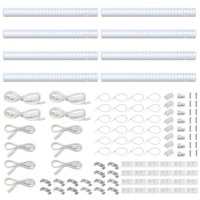 Barrina Grow Lights for Indoor Plants, 5000K White Full Spectrum Led ...