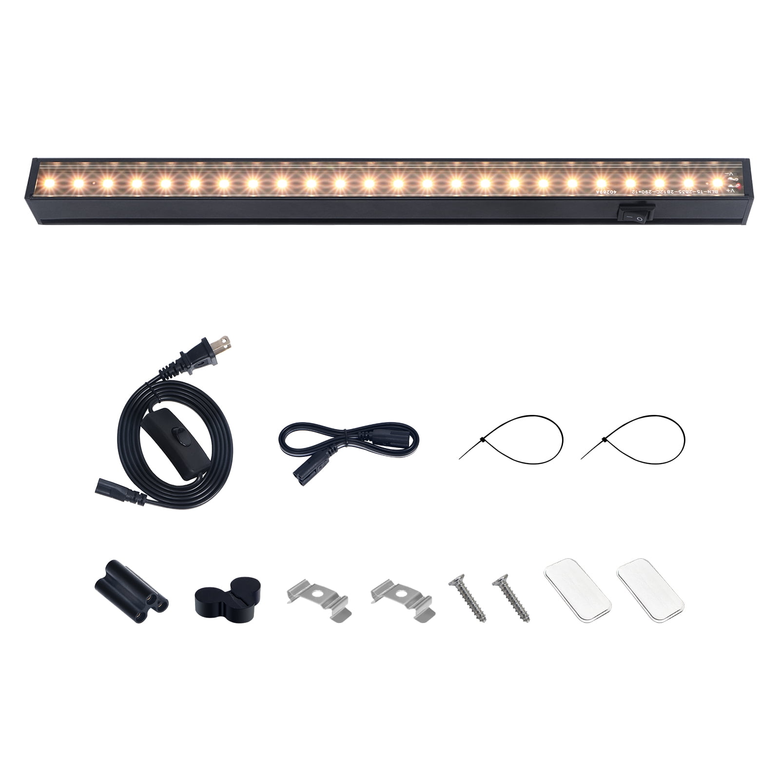 Barrina Grow Lights for Indoor Plants, Full Spectrum Sunlight, 1ft ...