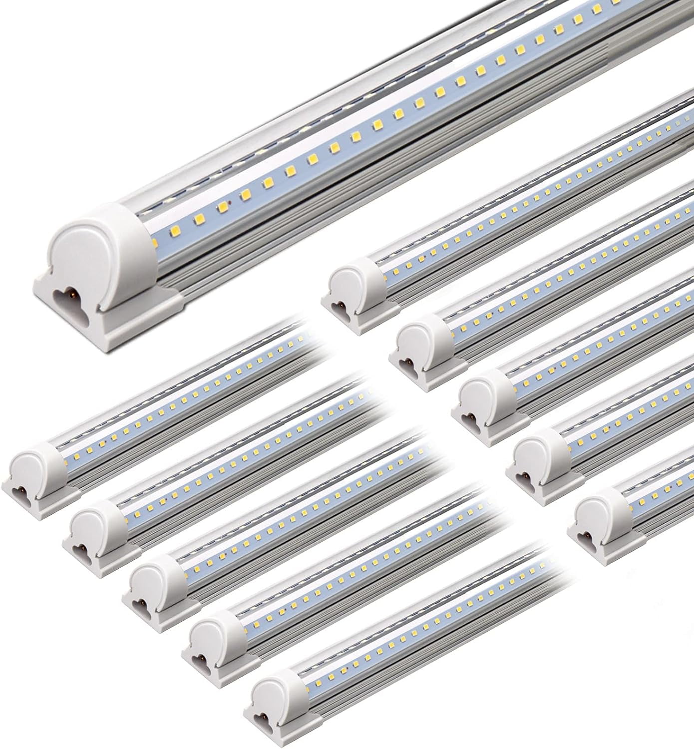 Barrina LED Shop Light, 4FT 40W 5000LM 5000K Daylight White, V Shape ...