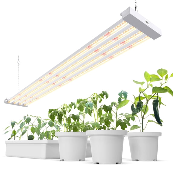 Barrina TX-L84 4FT LED Grow Light, 84W, 4 LED Panels Wider Coverage ...