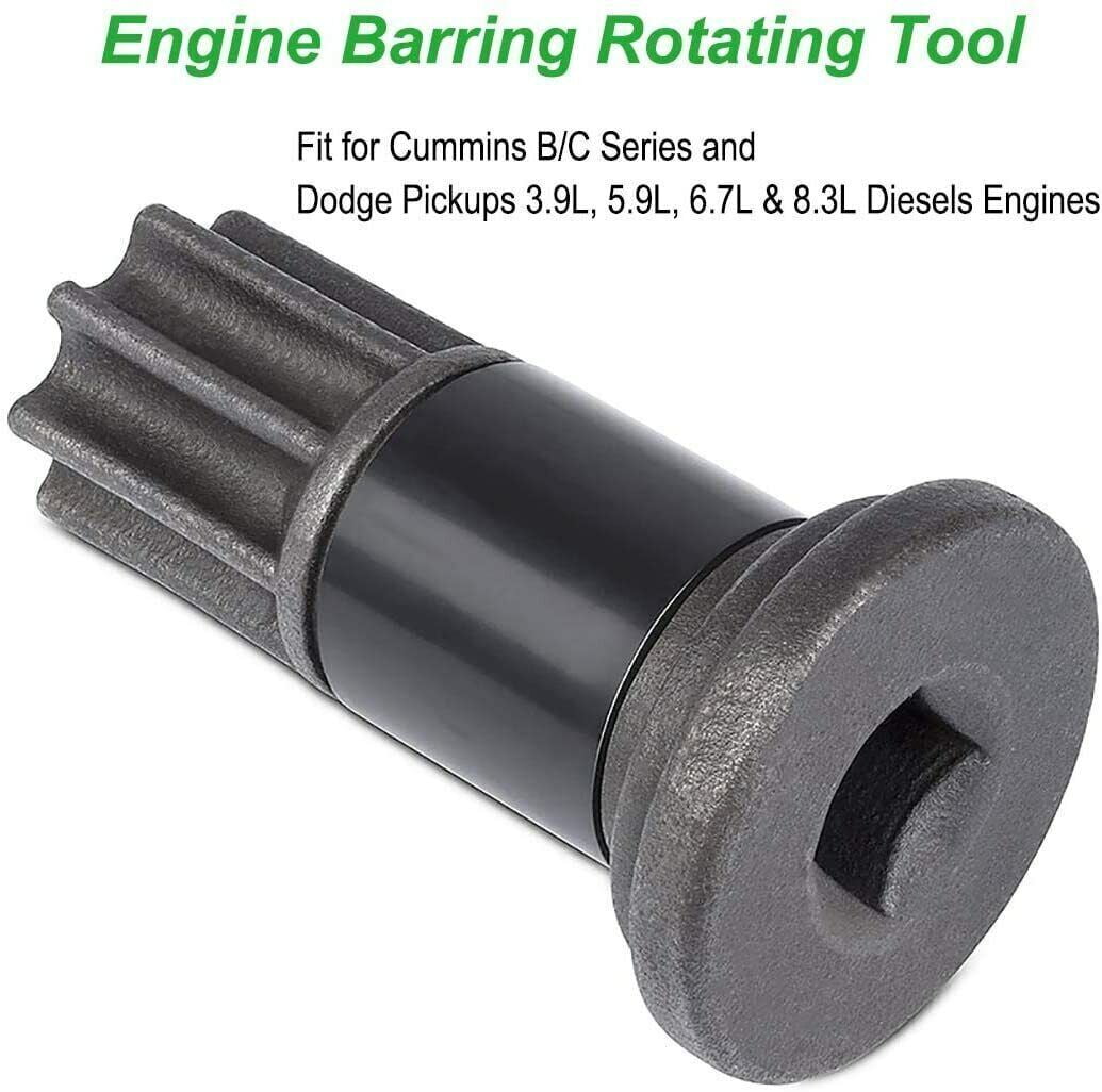 Barring/Rotating Tool for Cummins B/C Series and Dodge Pickups 3.9L, 5 ...