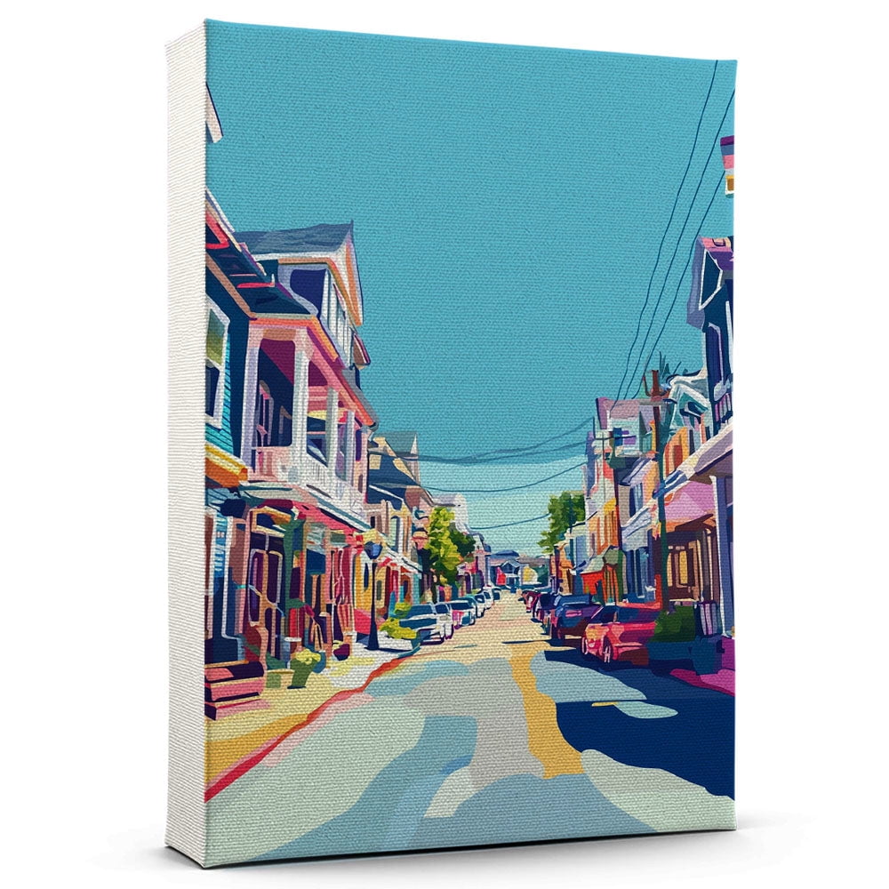 Barrington Canvass Vintage, Rhode Island Travel Prints Wall Art ...