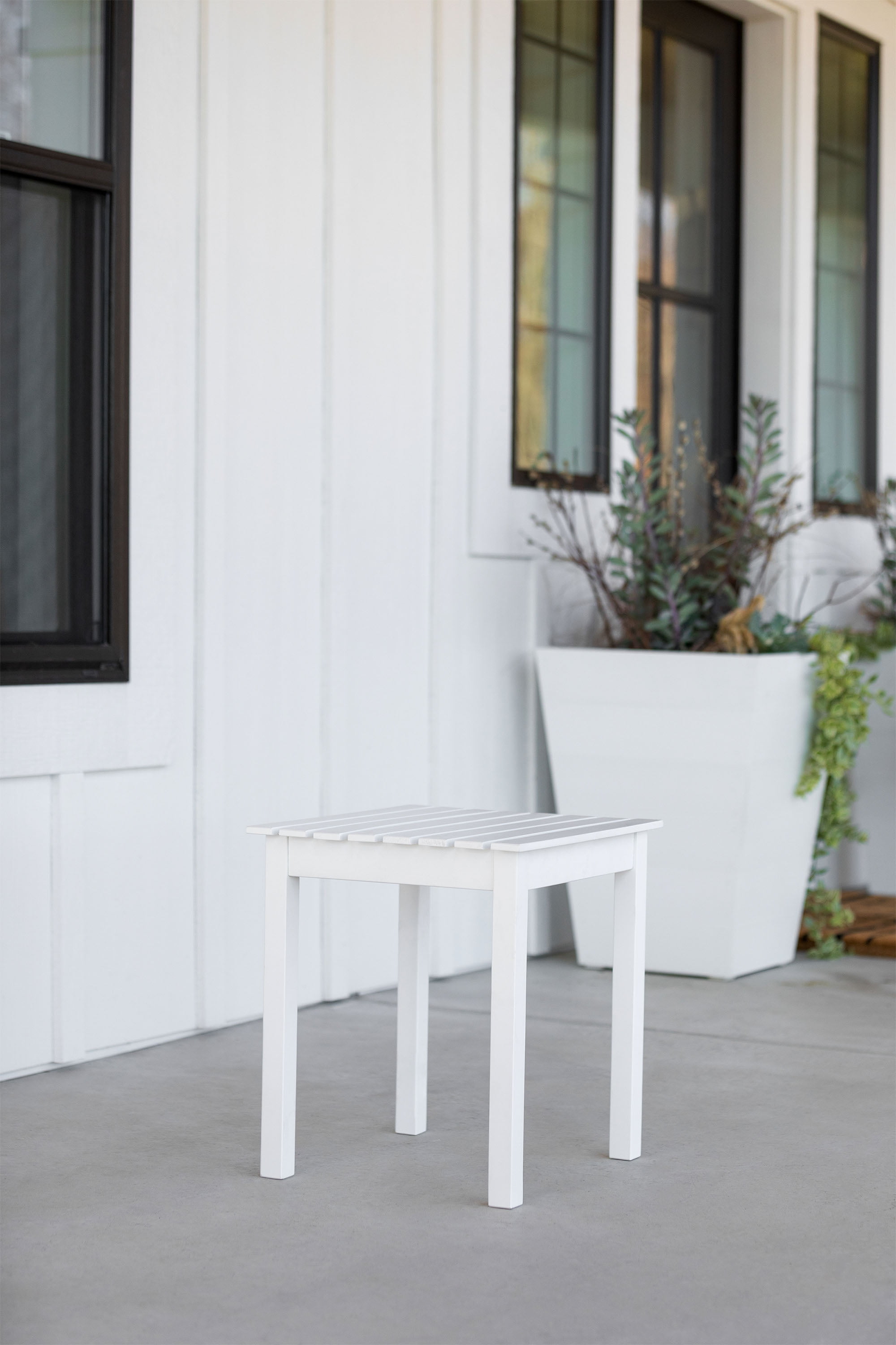 Barrington Wood Side Table, White - Walmart.com