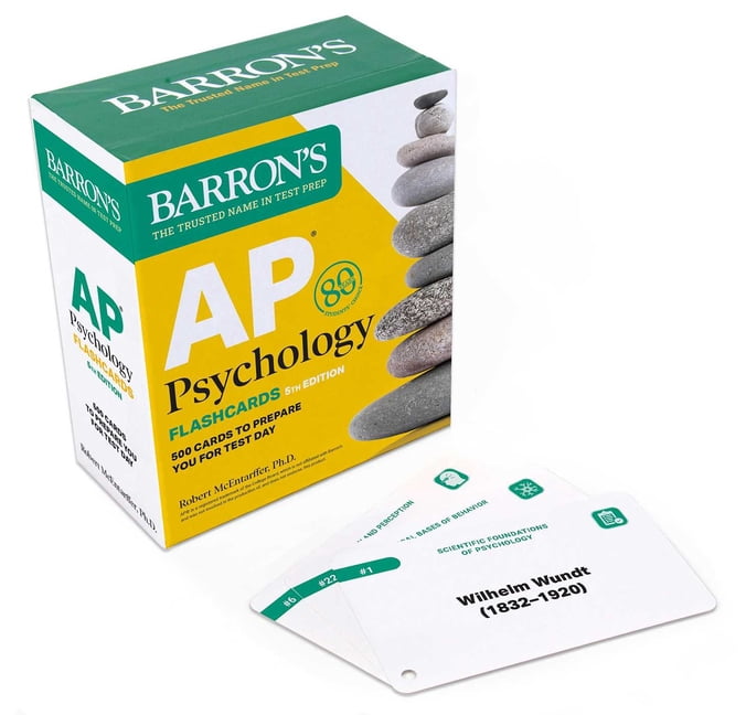Barron's AP: AP Psychology Flashcards, Fifth Edition: Up-to-Date Review ...
