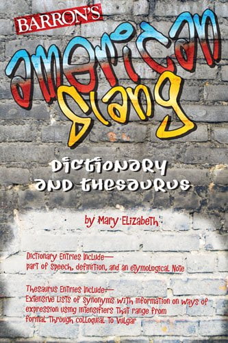 Pre-Owned American Slang Dictionary and Thesaurus Paperback - Walmart.com