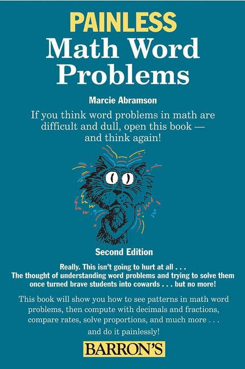 Barron's Painless: Painless Math Word Problems (Paperback) - Walmart.com