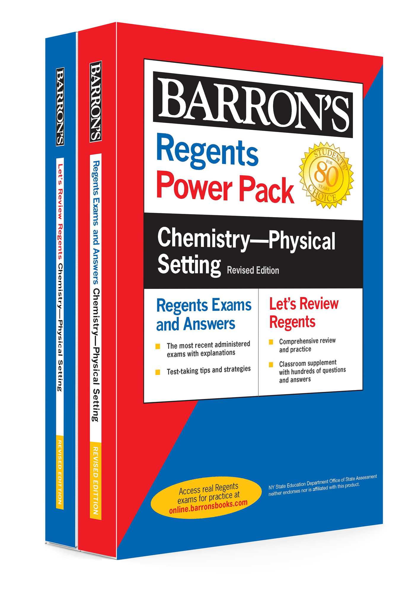 Barron's Regents NY: Regents Chemistry--Physical Setting Power Pack ...