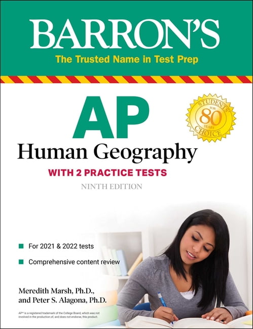 Barron's Test Prep: AP Human Geography : with 2 Practice Tests ...