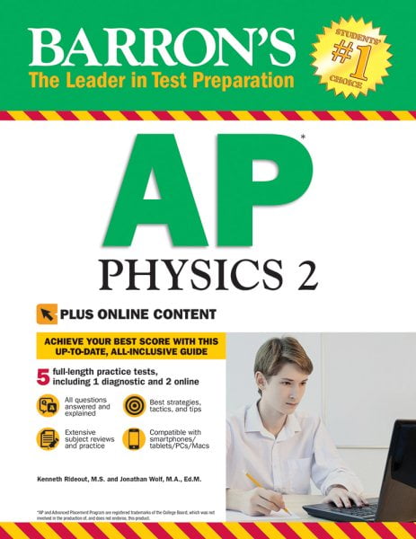 Barron's Test Prep: AP Physics 2 with Online Tests (Paperback ...