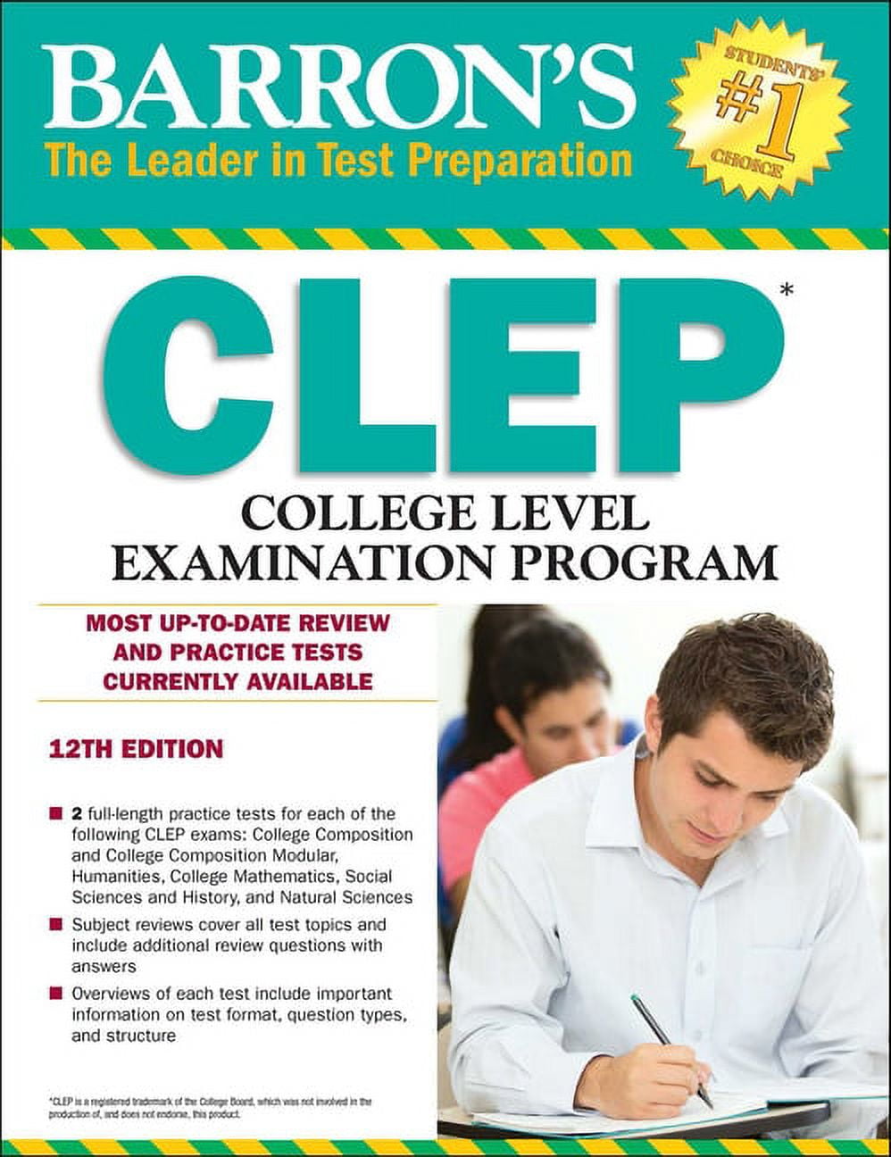 Barron's Test Prep: CLEP (Paperback) - Walmart.com