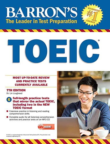 Pre-Owned Toeic (Barron's Toeic) Paperback - Walmart.com