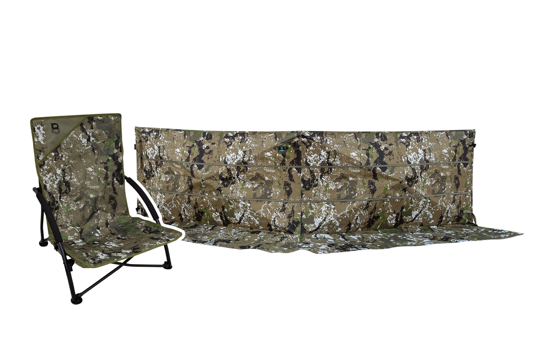 Barronett Blinds® Field Shield™ Combo, Adjustable Panel Blind, Ground ...