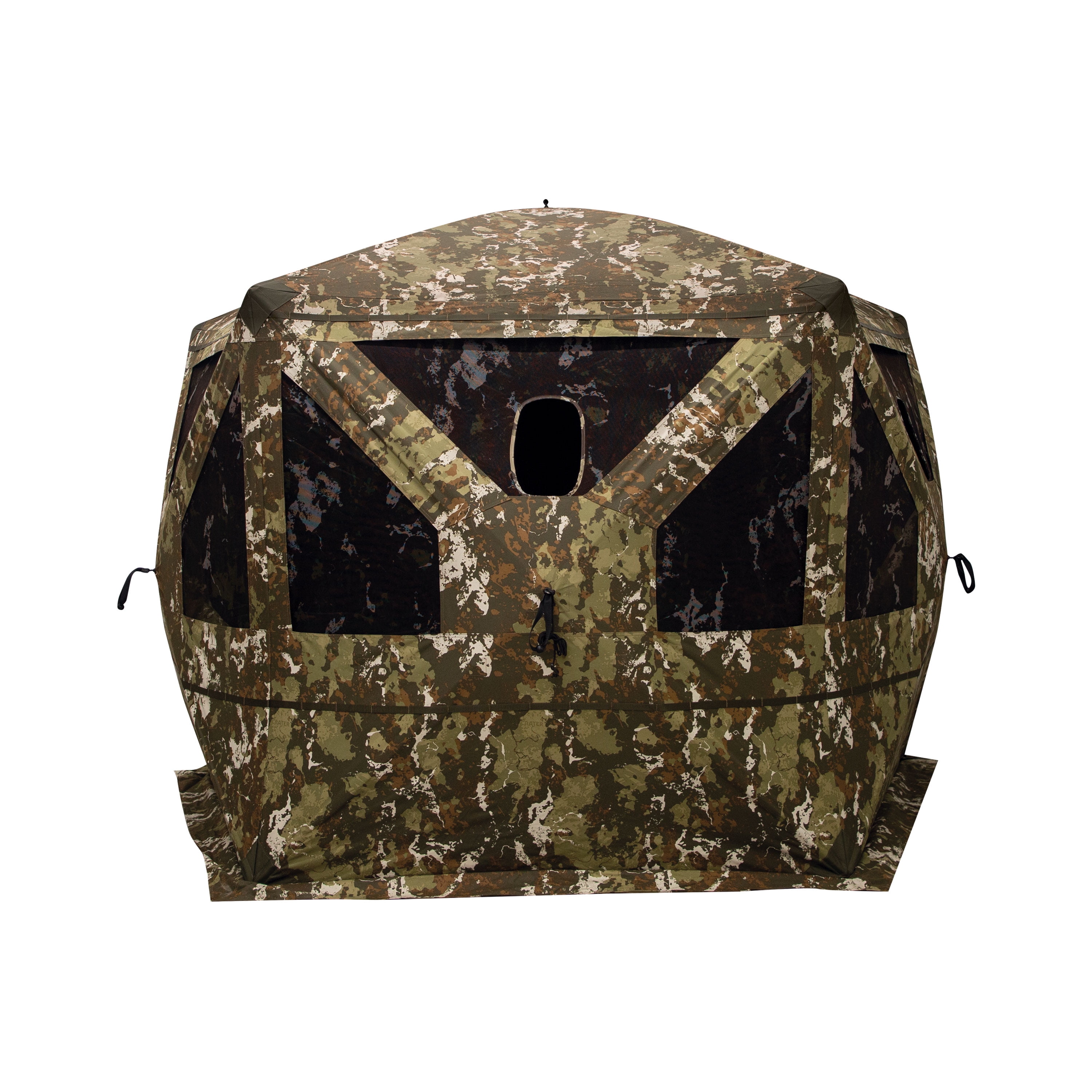 Barronett Pentagon HD Ground Blind - Deer Hunting with Windows, Crater ...