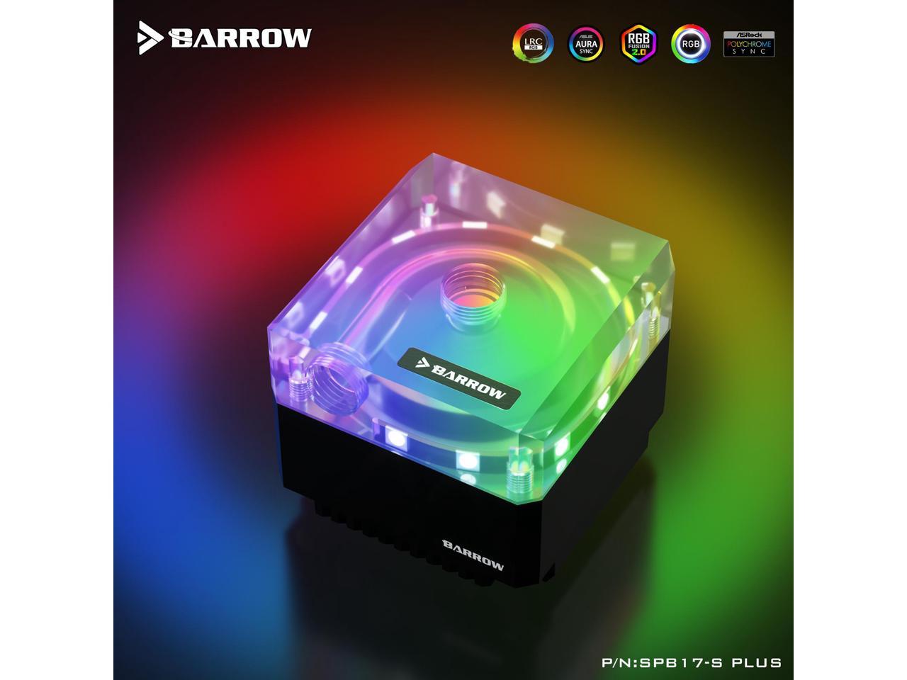 Barrow PLUS Version 17W PWM Pump, LRC 2.0(A-RGB) PWM/Manual Speed ...