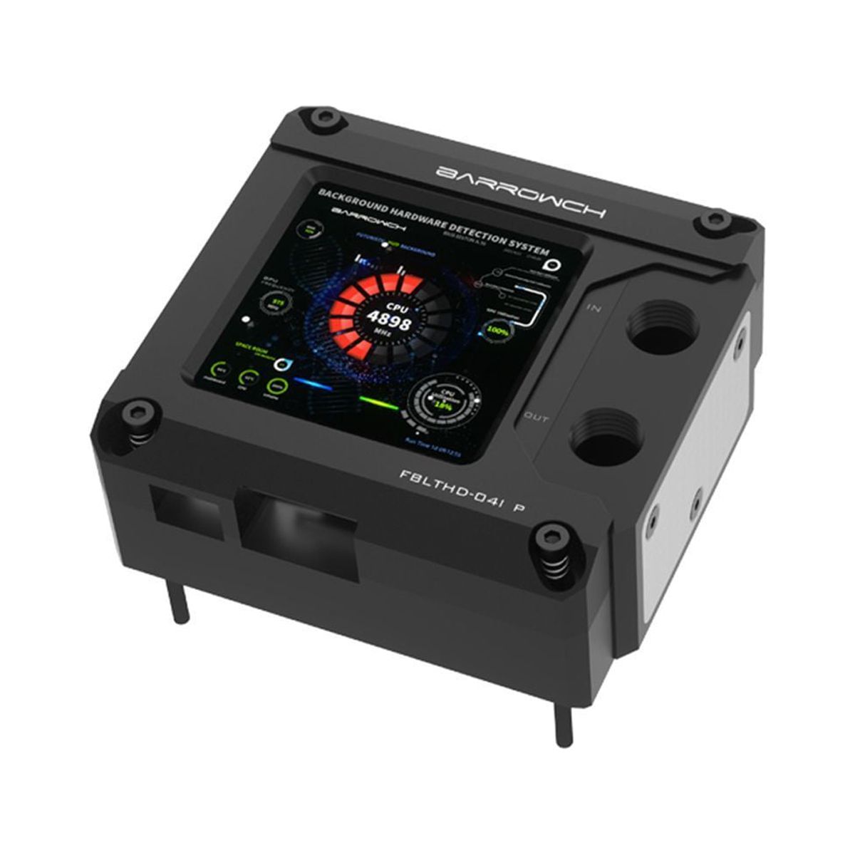 BarrowCH Intel CPU Water Block with HDMI Display, Black / POM - Walmart.com