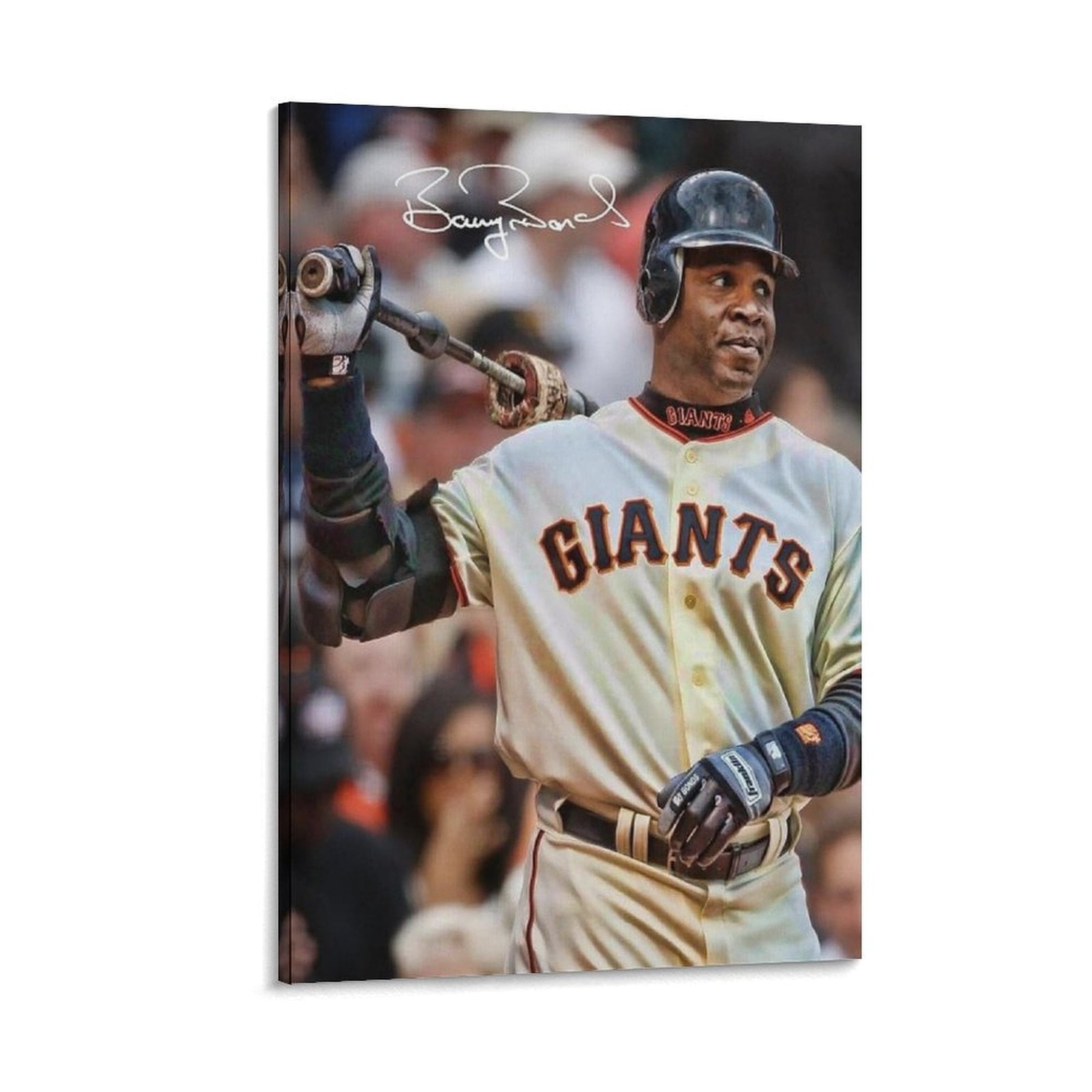 Barry Bonds Canvas Poster Poster Cool Artworks Painting Wall Art Canvas ...