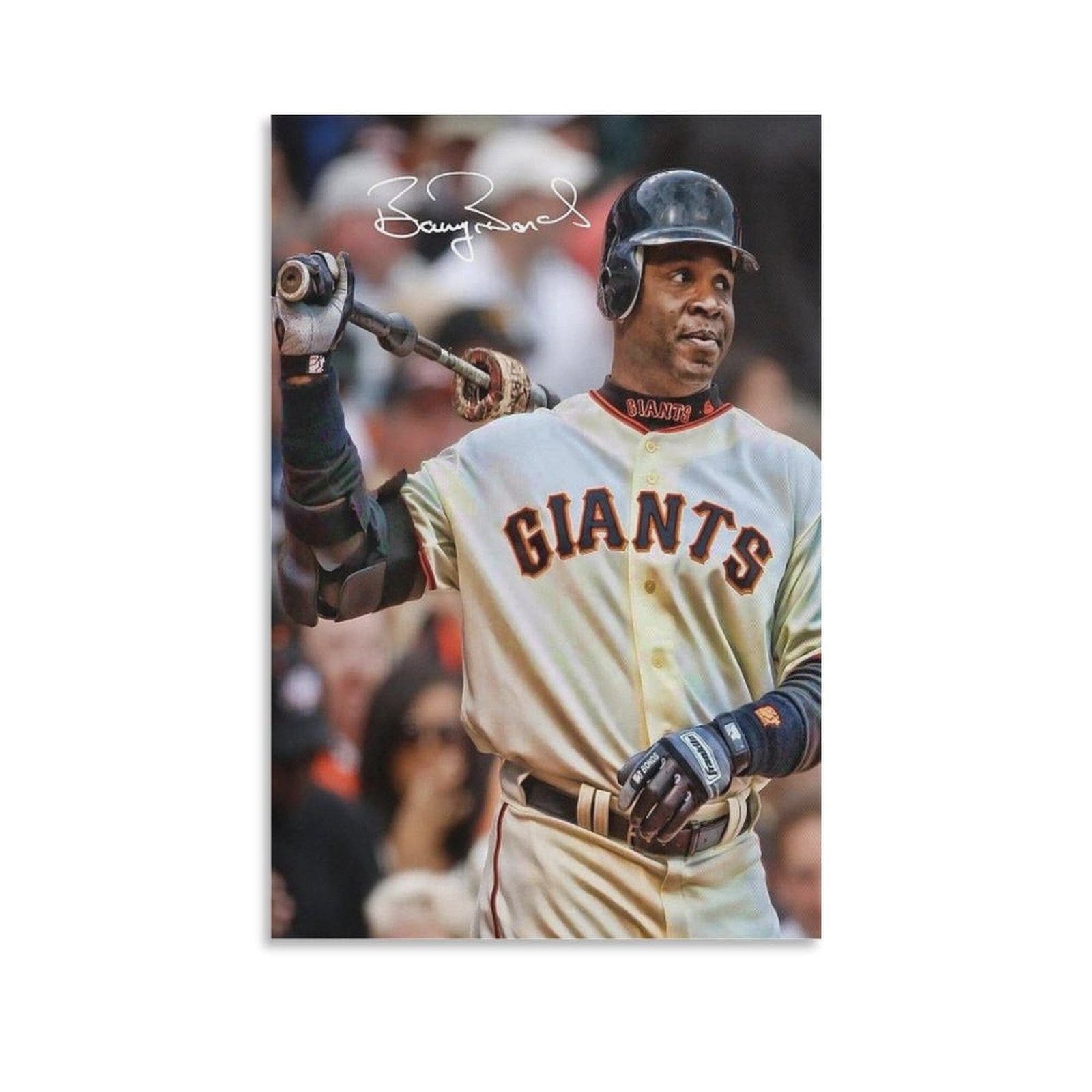 Barry Bonds Canvas Poster Wall Art Picture Painting Poster Canvas Print ...