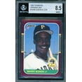 Barry Bonds Rookie Card 1987 Donruss Opening Day #163B BGS 8.5 ...