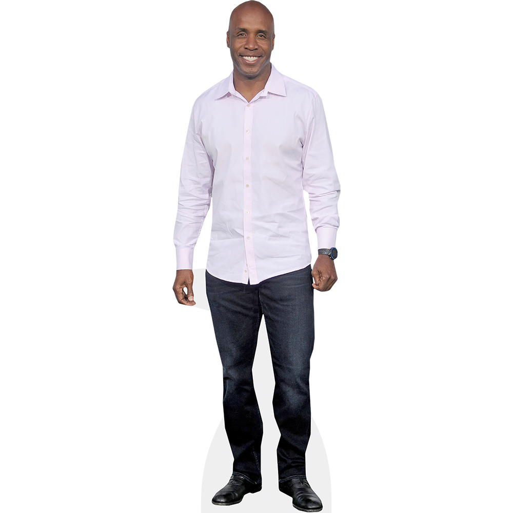 Barry Lamar Bonds (White Shirt) Mini Size Cutout. Standee. - Walmart.com
