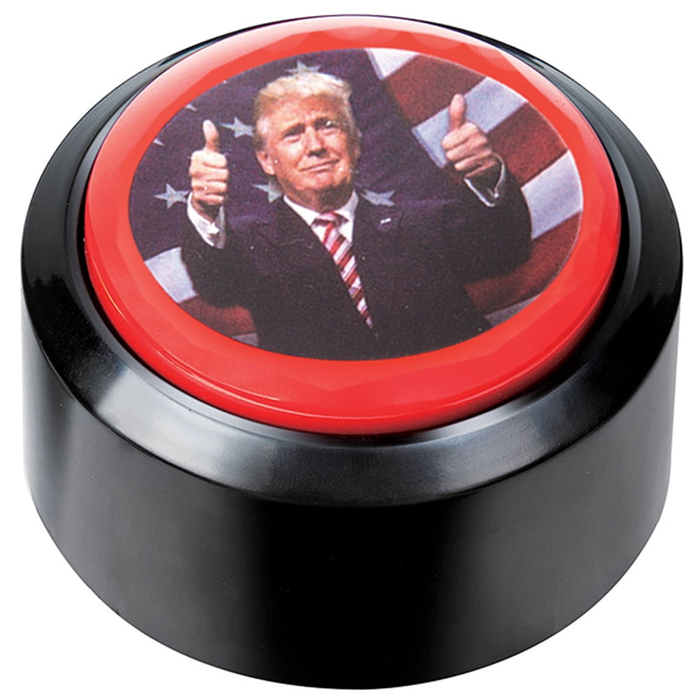 Donald Trump Talking Button - Speaks Nine Different Phrases - Ages 18 ...