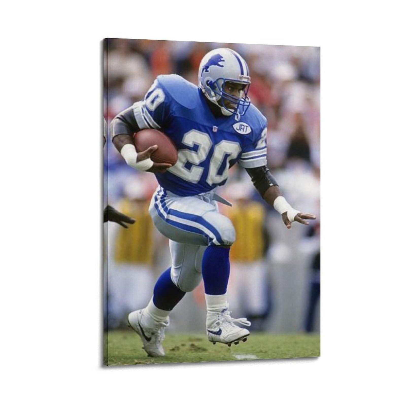 Barry Sanders Canvas Poster Poster Album Cover Posters for Bedroom Wall ...