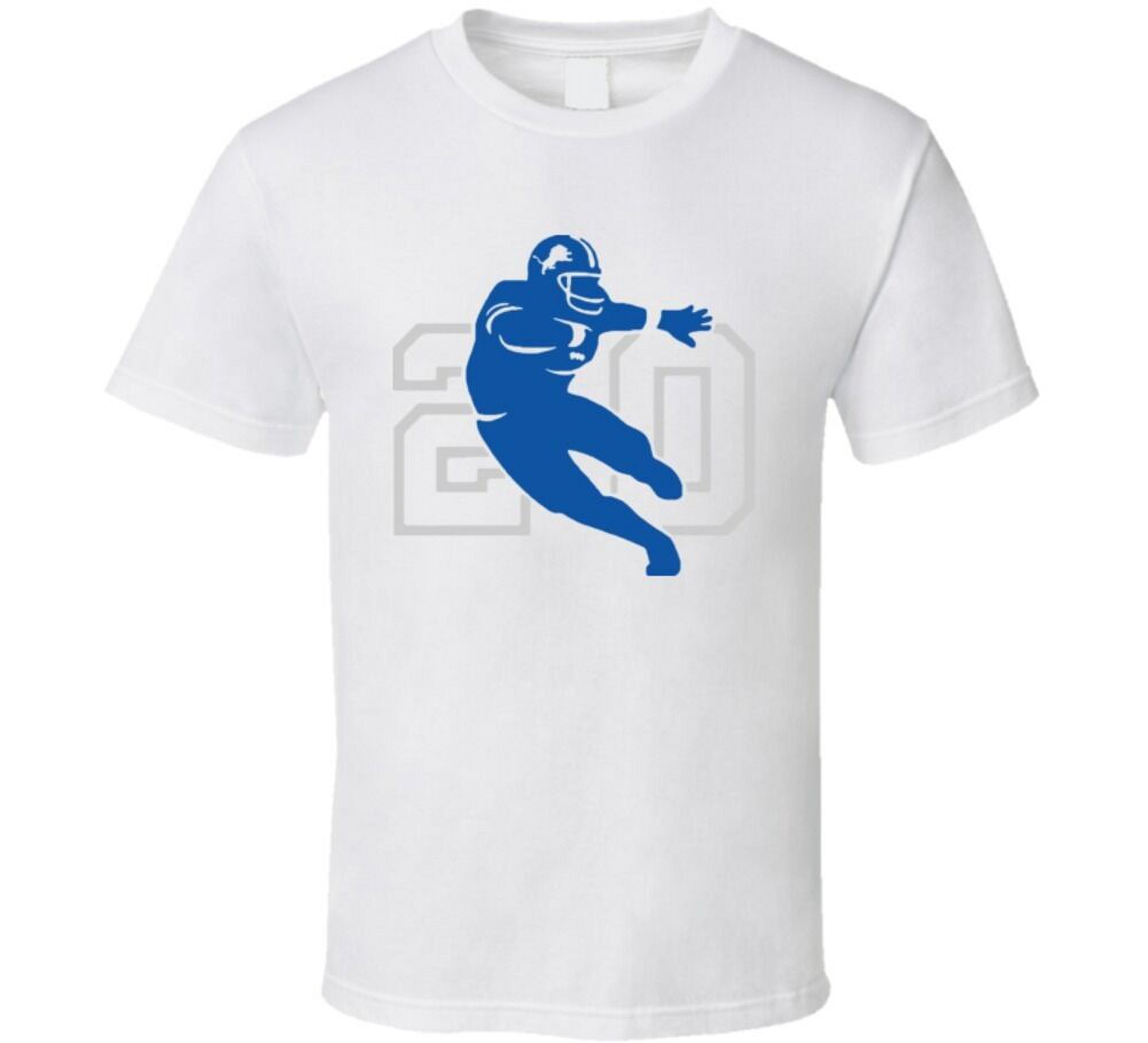 Barry Sanders Logo Football T Shirt - Walmart.com