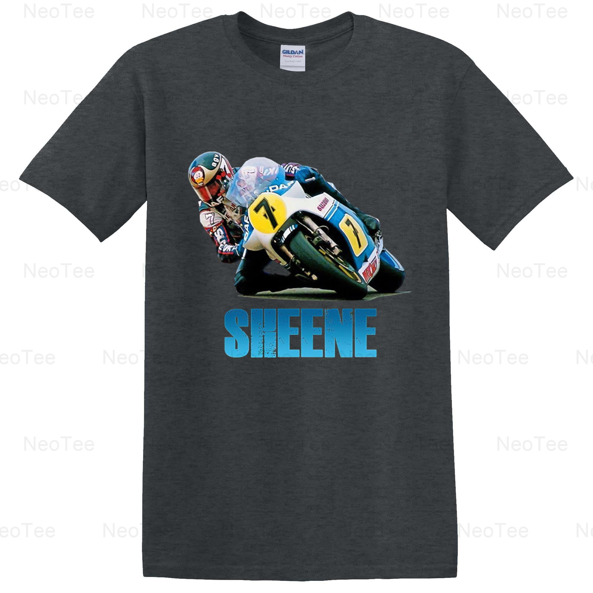 Barry Sheene Moto Essential Motorcycle Racing Legend Suzuki Heron WT T ...