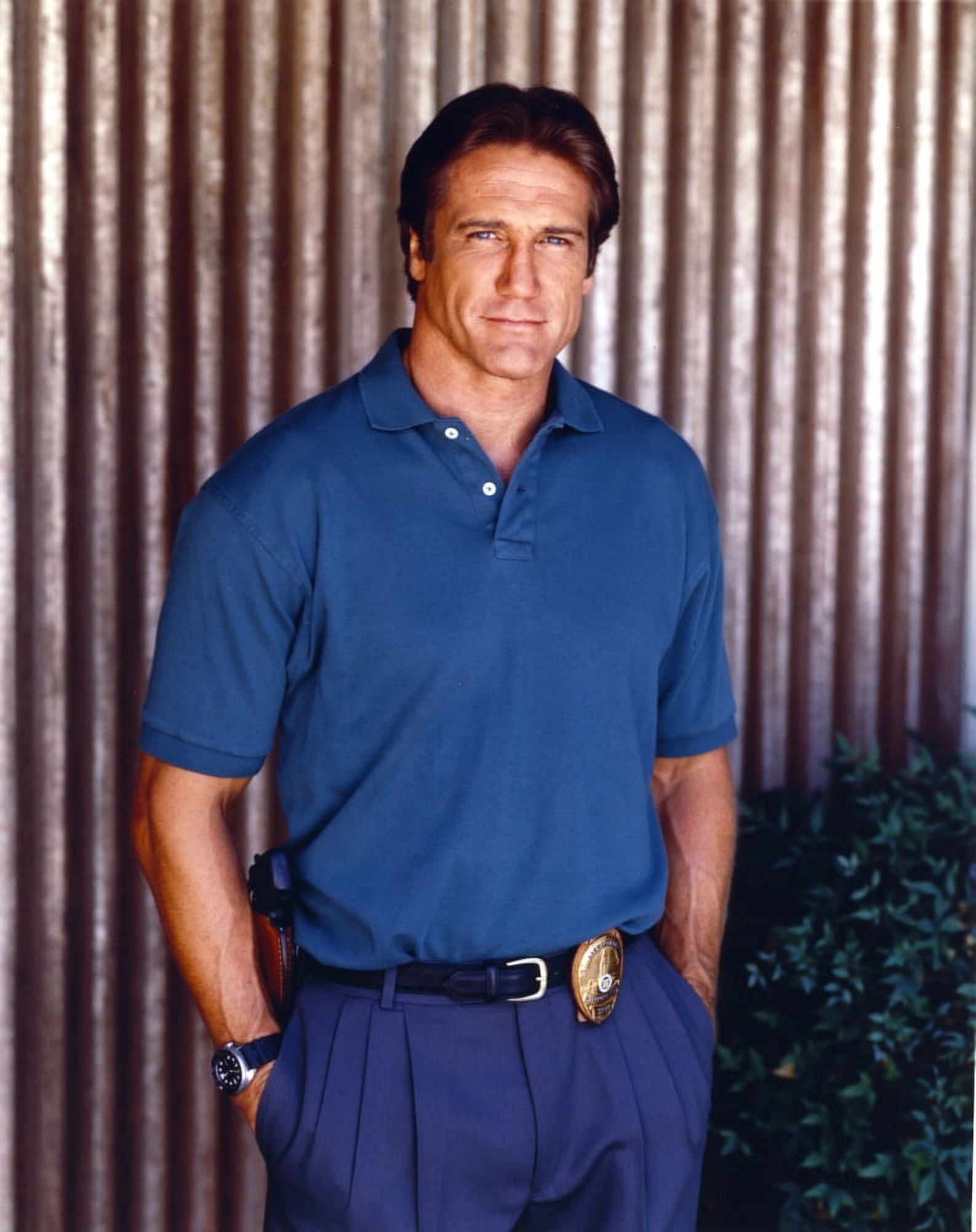 Barry Van Dyke Posed in Blue Polo Shirt and Jeans Photo Print (24 x 30 ...