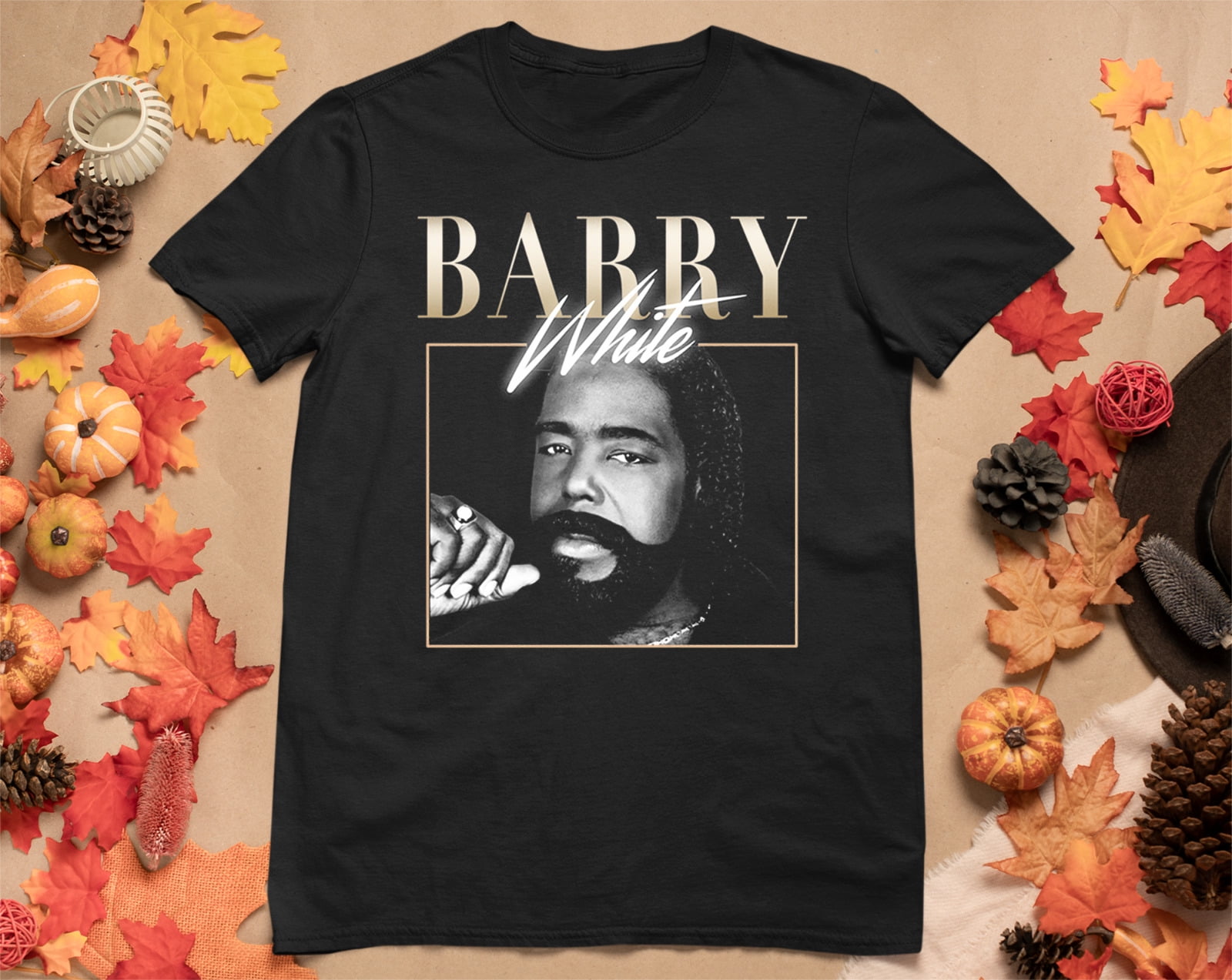 Barry White bLACK T Shirt Size S M L 234XL Cotton EE512 - Walmart.com