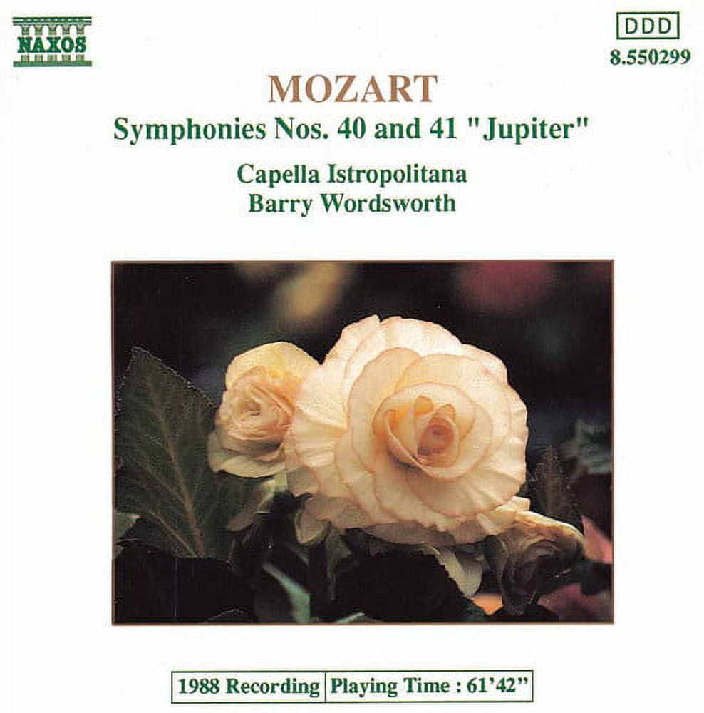 Barry Wordsworth - Symphonies 40 & 41 - Music & Performance - CD ...