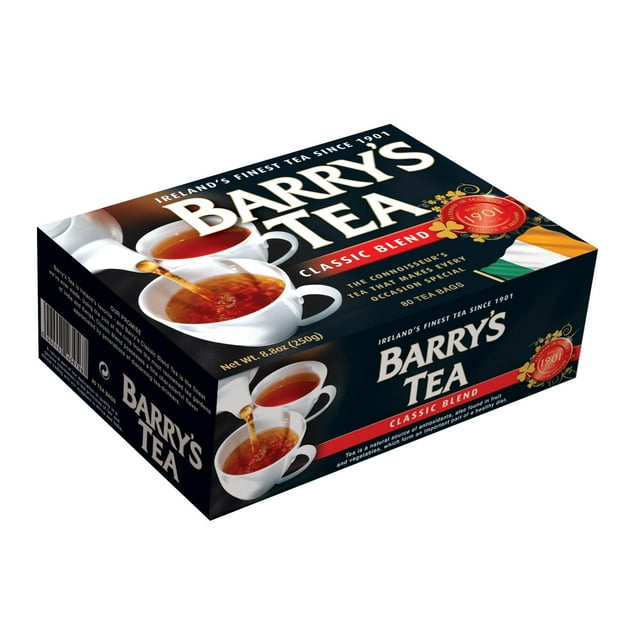 Barry's Classic Blend Teabags, 80ct, 8.8oz (250g) - Walmart.com