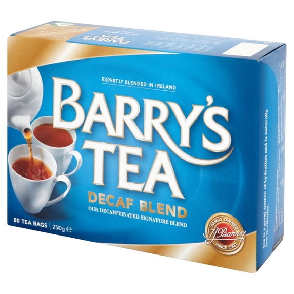 Barry's Tea, Decaffeinated Tea Bags, 80 Count - Walmart.com