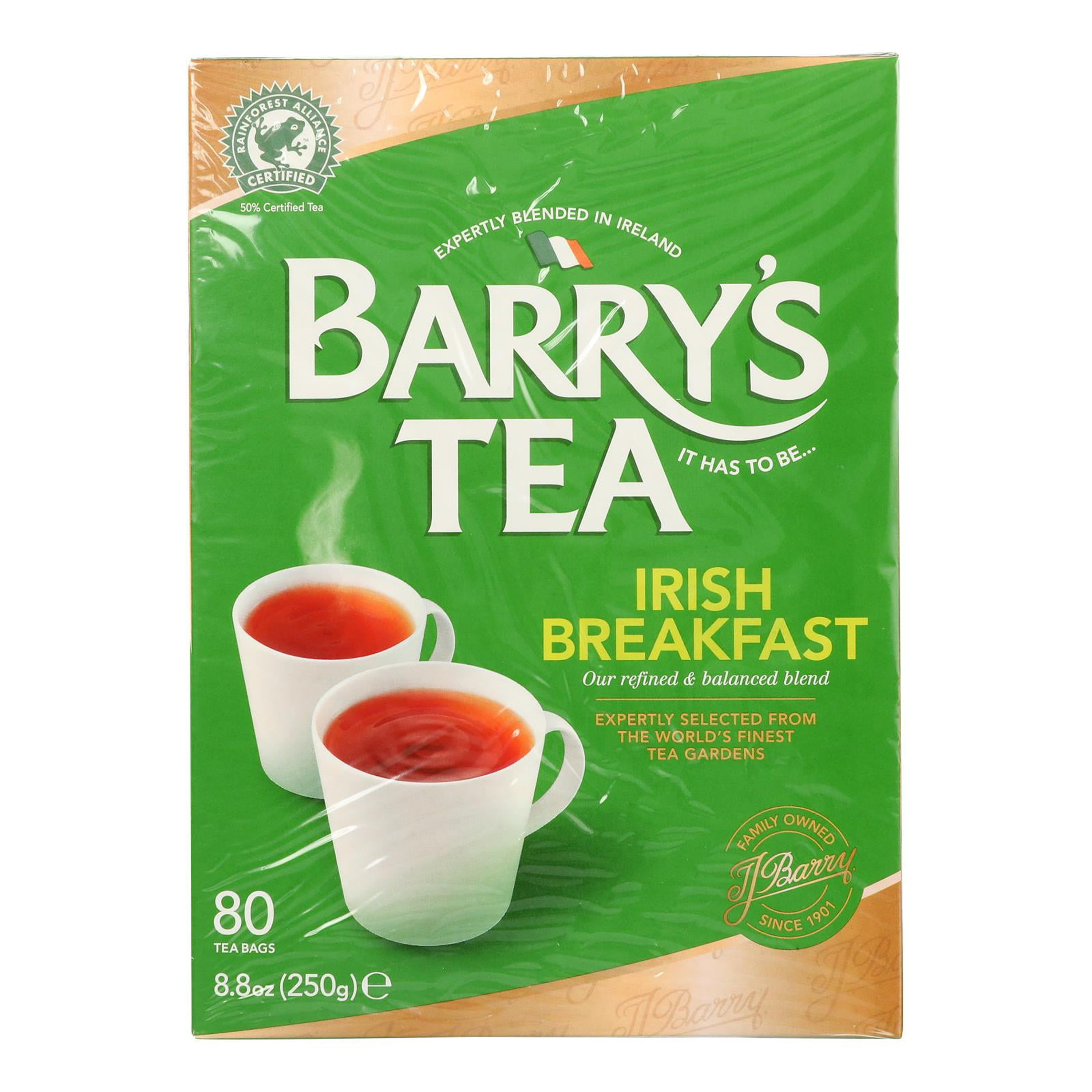 Barry’s Tea Irish Breakfast, 480 Tea Bags, Antioxidant-Rich - Walmart.com