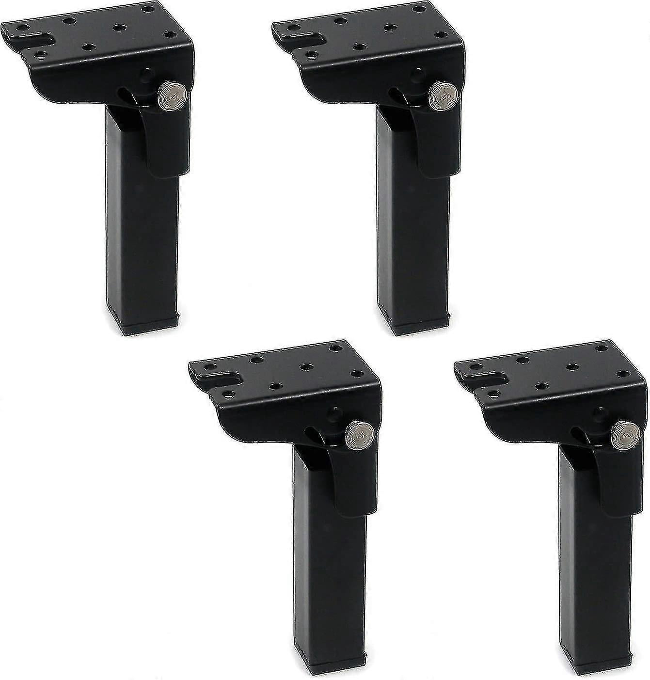 Barsinfi 4PCS Folding Table Legs 300mm Height Iron Locking Hinge 90 ...