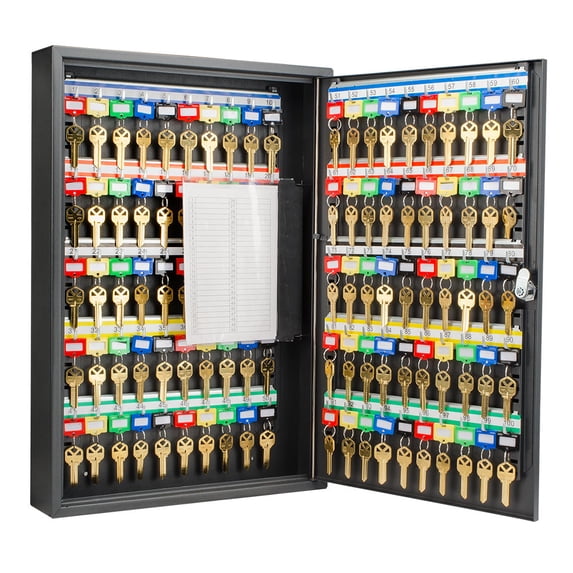 Winbest 100-Position Key Security Wall Cabinet Lock Box, 1-Door Storage ...