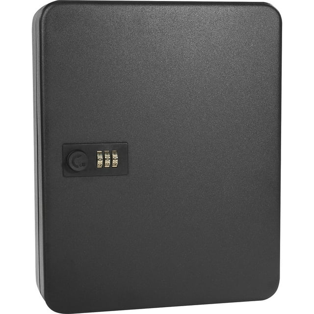 Barska 60 Keys Lock Box with Combination Lock Black - Walmart.com