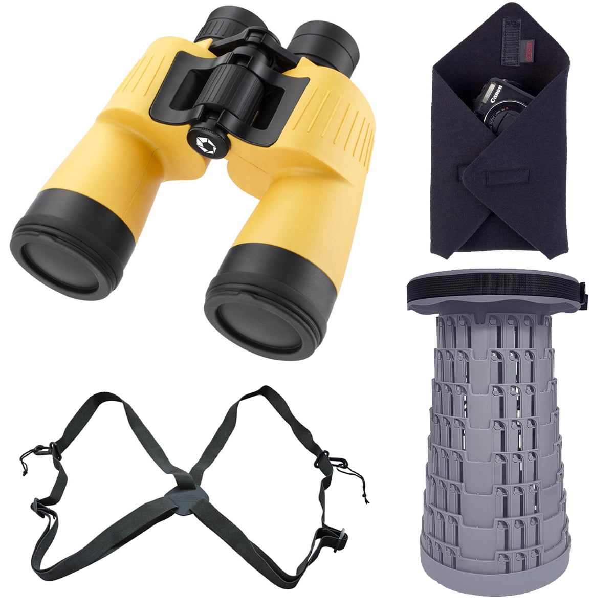 Barska 7x50 Floatmaster Porro Prism Floating Binocular with 7 Degree ...