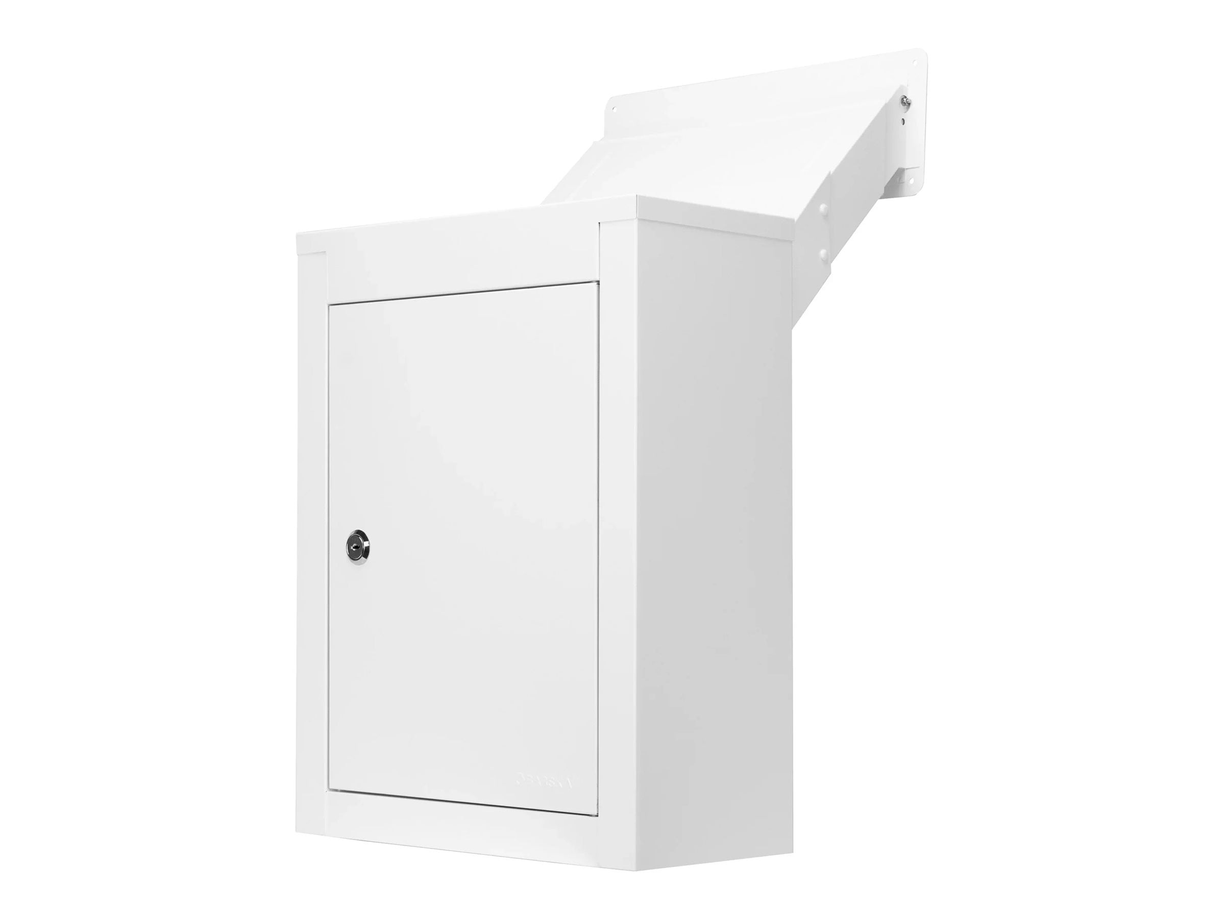 Barska Wall-Mount Through-Slot Drop Box with Key Security and ...
