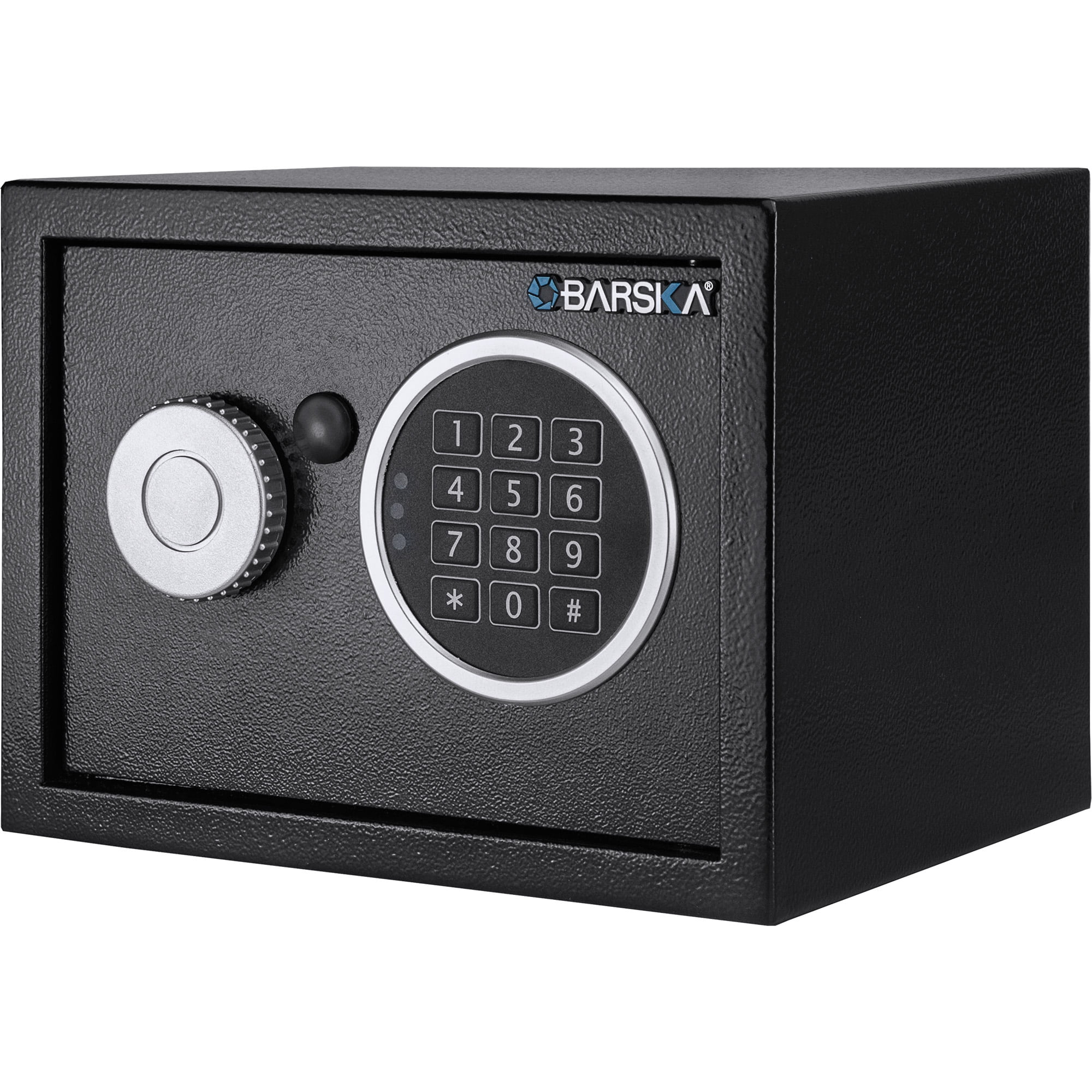 Barska Electronic Lock Standalone Safes with 2 Keys, 0.22 cu ft Black ...