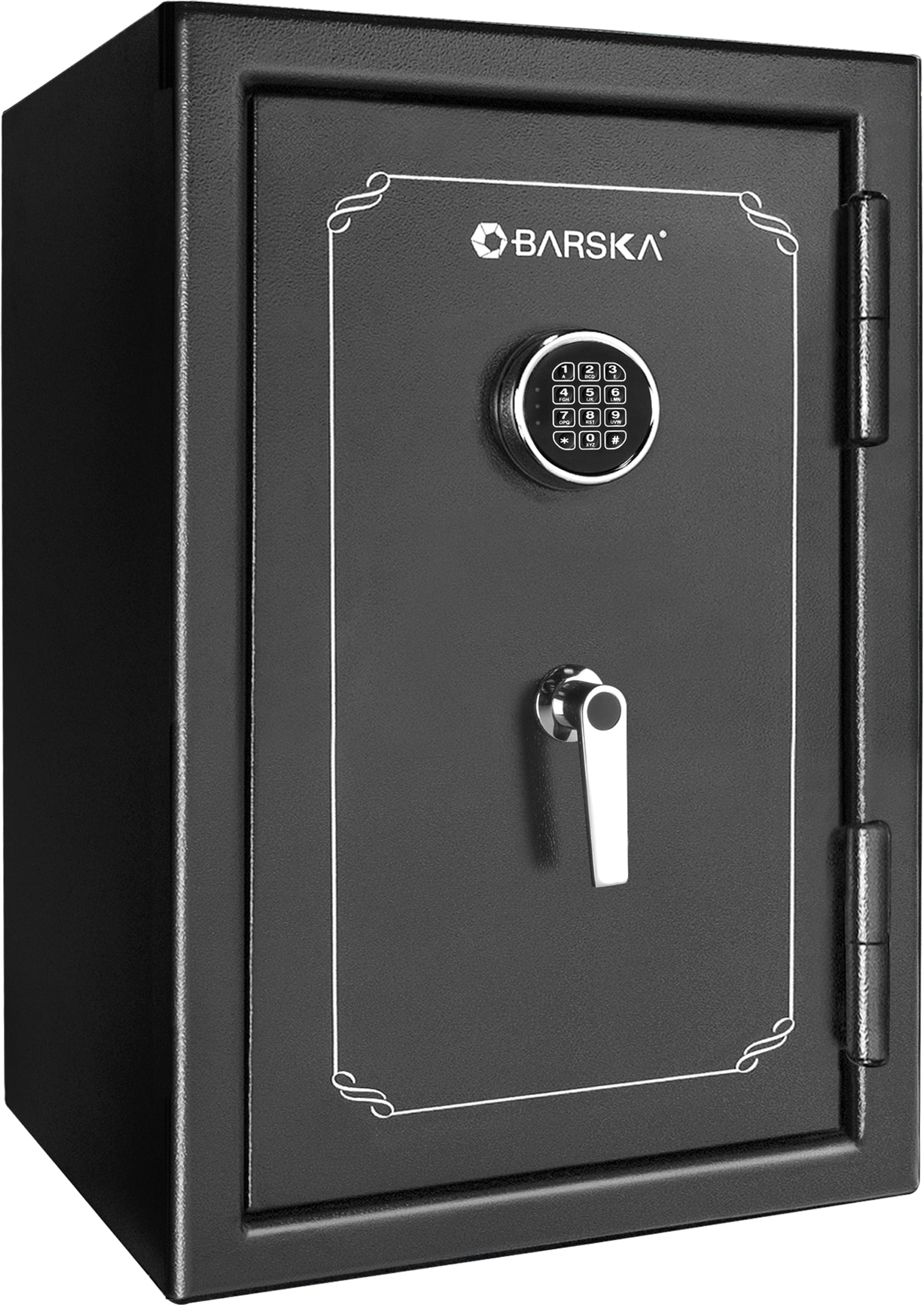 FV-500 Fireproof Security Home Safe Vault, 4.39 Cubic Ft, Fire ...