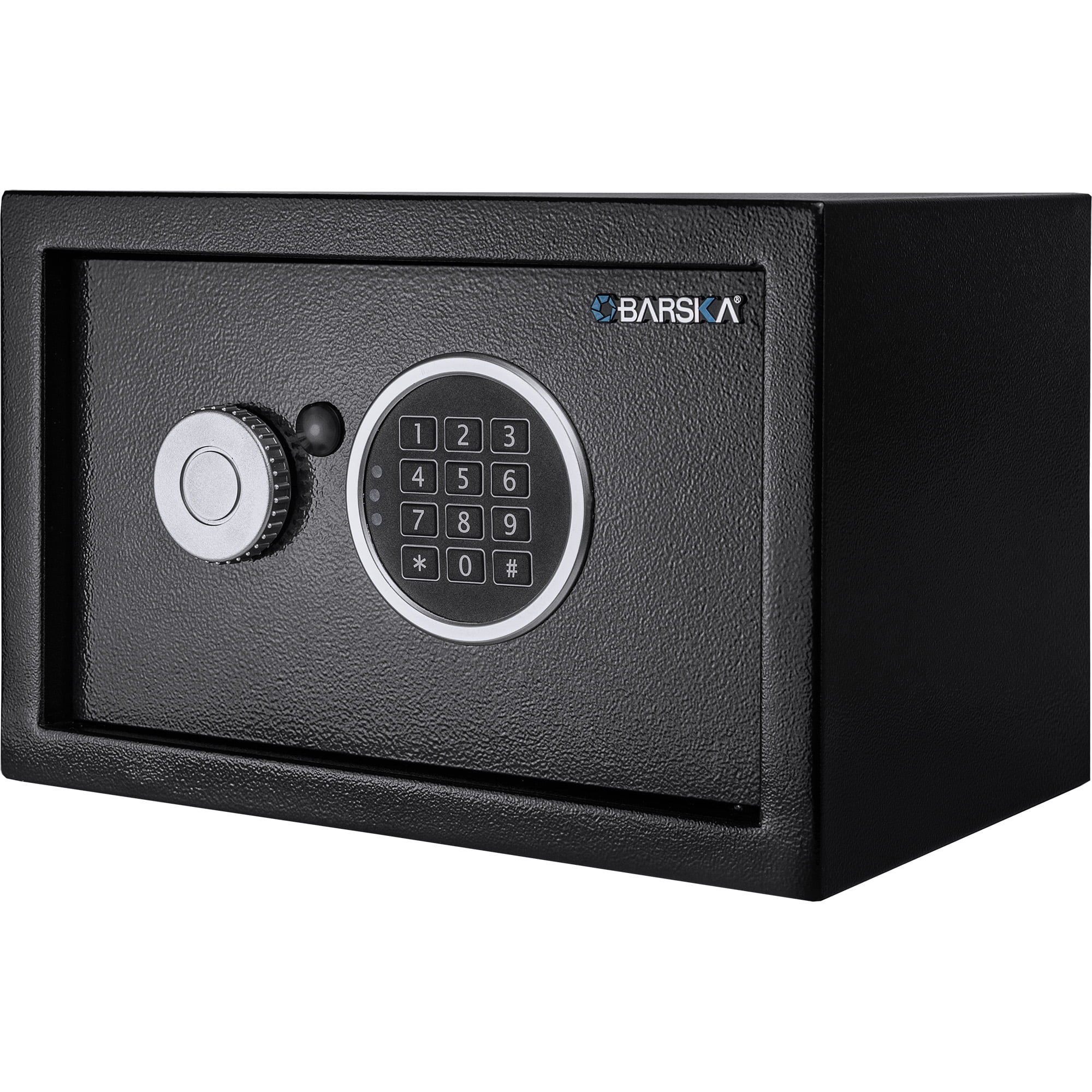 Barska Home & Office Steel Security Safe Compact Digital Keypad Lock ...