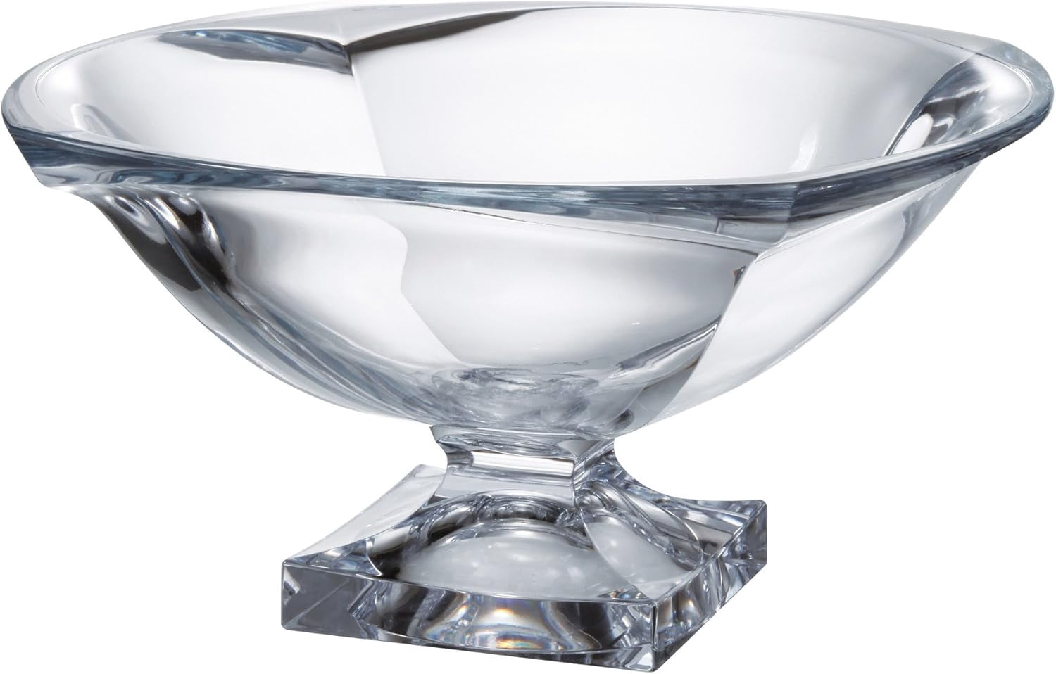 Barski - European Quality Glass - Crystalline - Centerpiece - Footed ...