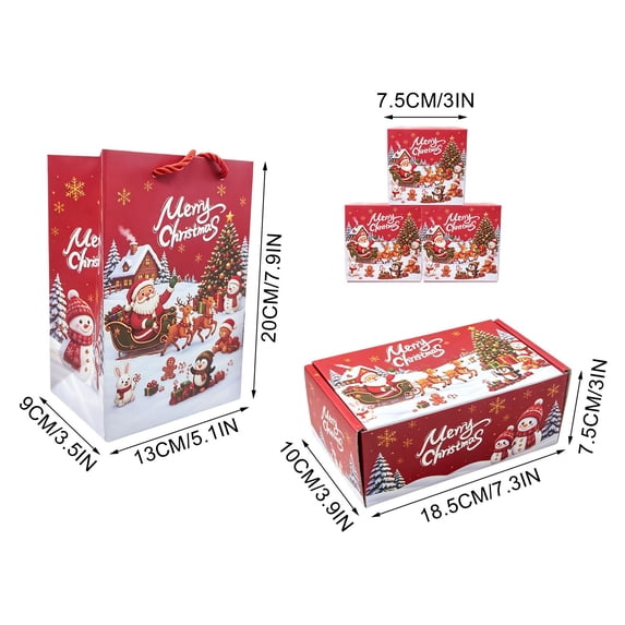 Barsme Christmas Surprise Explosion Gift Box,20 Bouncing Pop Up Boxes ...