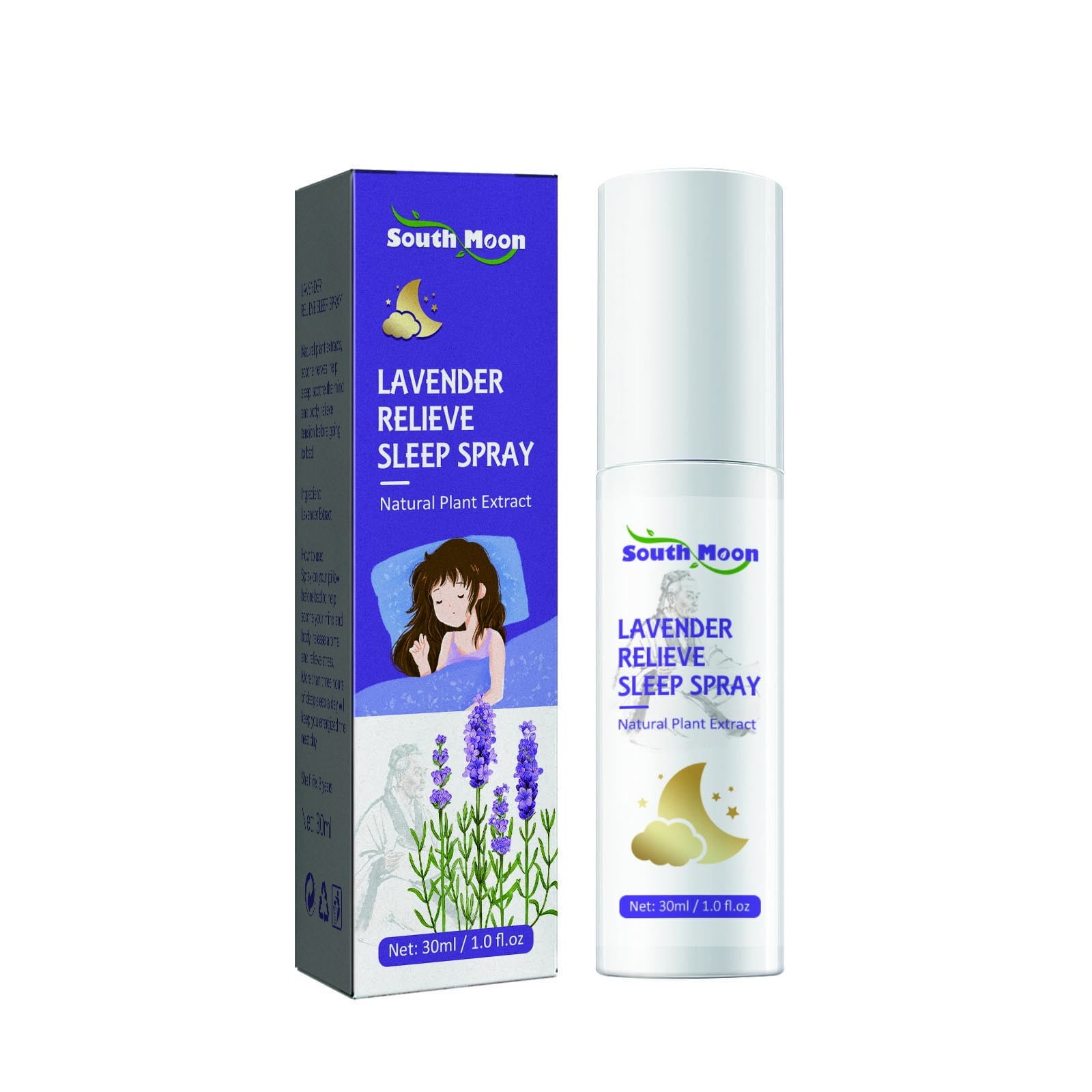 Barsme Sleeping Spray Lavender Sleep Spray 60Ml - Walmart.com