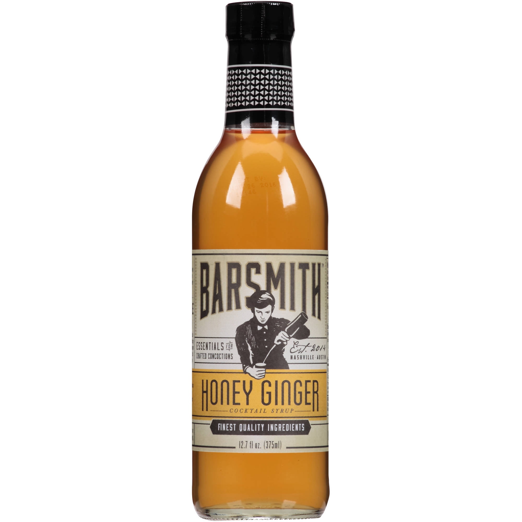 Barsmith Honey Ginger Cocktail Syrup, 12.7 fl oz - Walmart.com